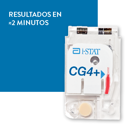 Cartucho de prueba CG4+ (blanco) i-STAT | Análisis de diagnóstico ...